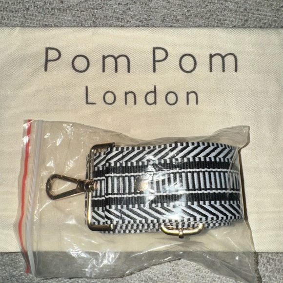 Pom Pom London | Other | Pom Pom London Black And White Strap | Poshmark